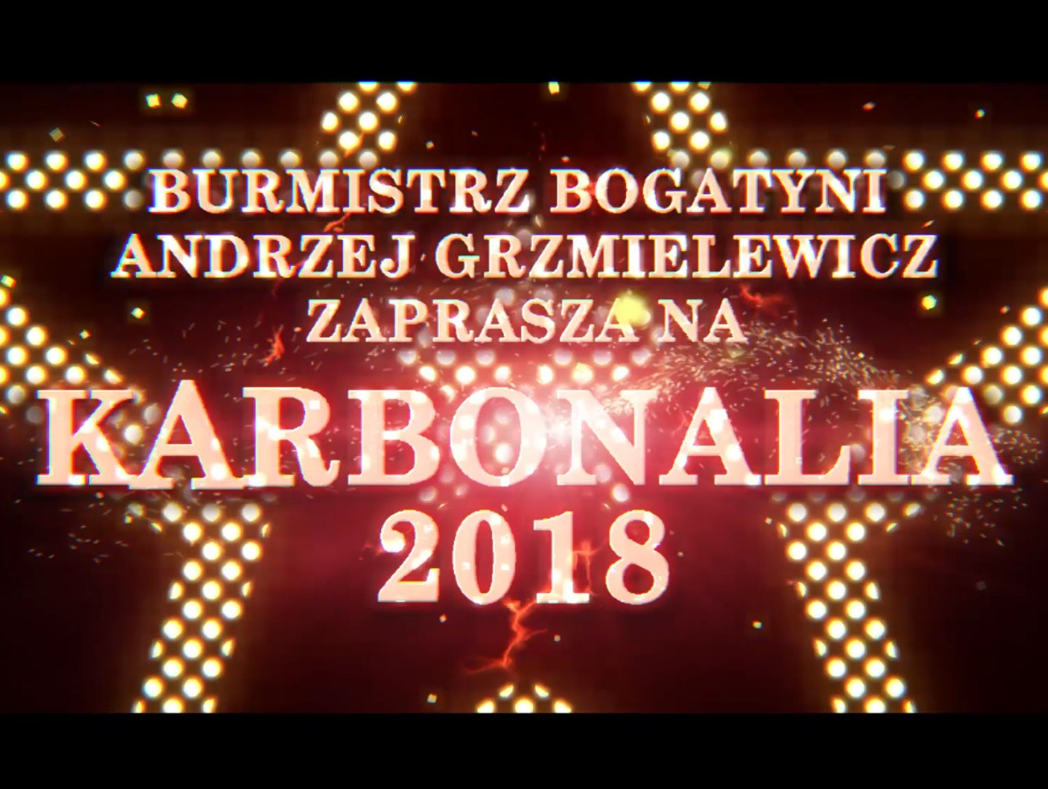 Karbonalia już wkrótce! Karbonalia już wkrótce!